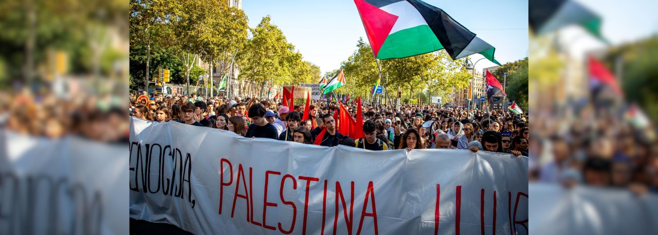 Repression on protests in solidarity with Flotilla and Palestinian ...