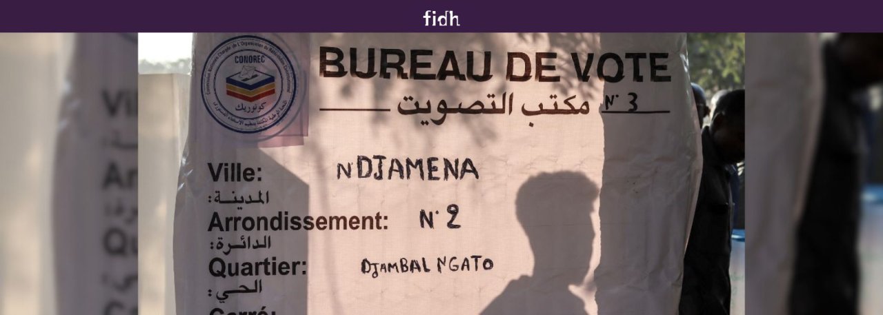Presidential election in Chad: citizens' votes must count